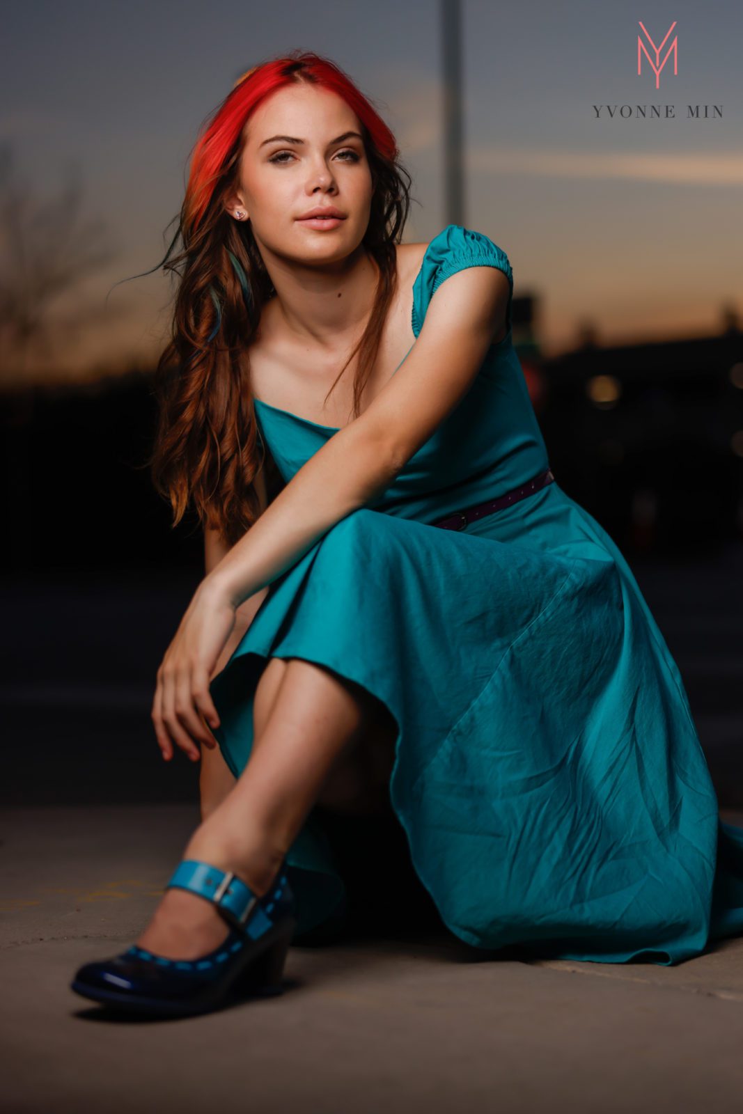 Leah's Senior Photoshoot in RiNo, Denver