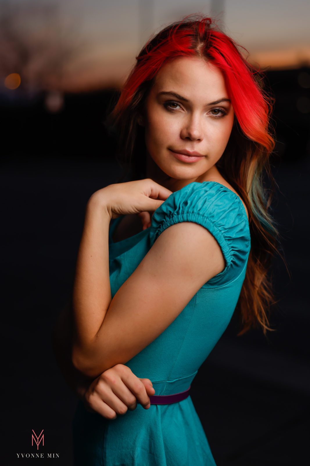 Leah's Senior Photoshoot in RiNo, Denver